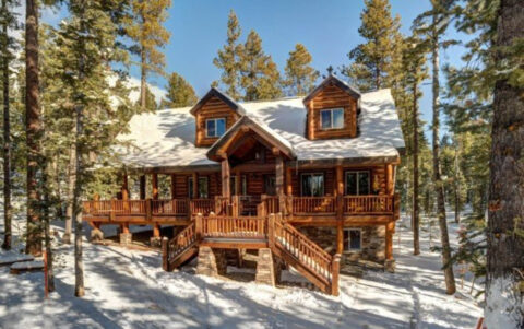 Sundance Lofted | Whisper Creek Log Homes